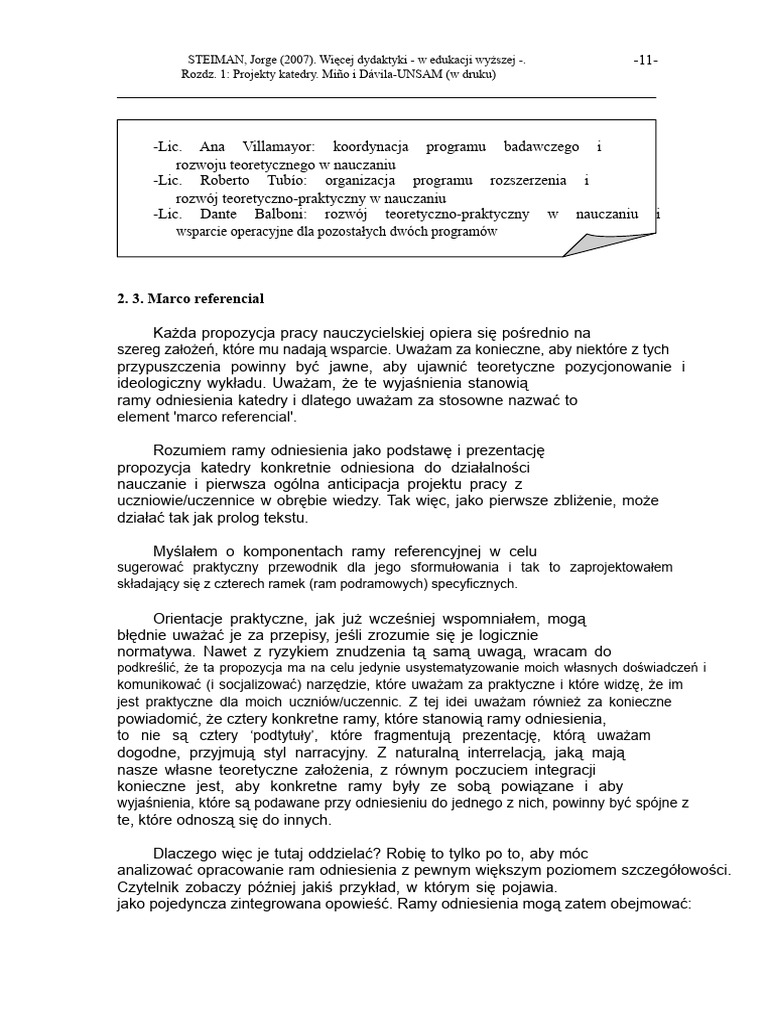 Steiman Jorge Projekt Katedry 1 | PDF
