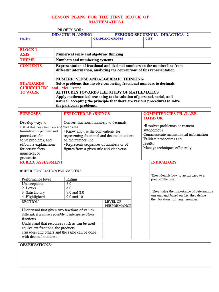 planning 2 | PDF | Mathematics | Numbers