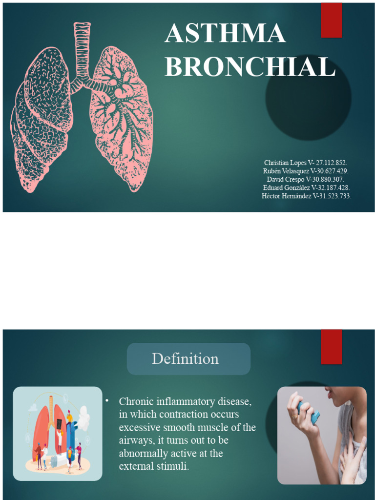 Bronchial asthma | PDF | Asthma | Chronic Obstructive Pulmonary Disease