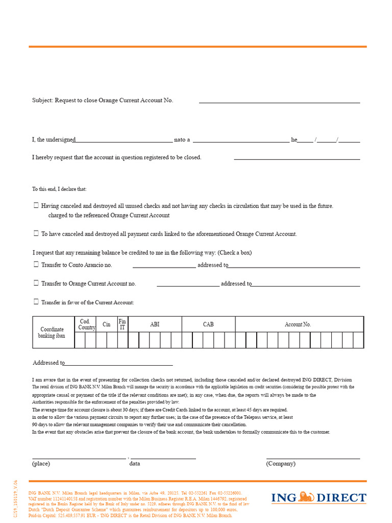 Cca Closure Module | PDF | Banks | Transaction Account
