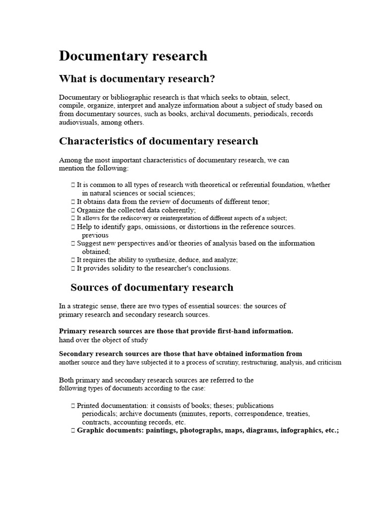 Documentary Research - Summary | PDF | Experiment | Cognition