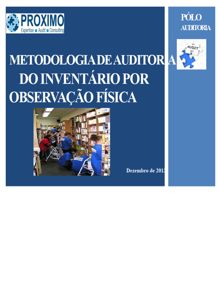 Metodologia de Auditoria de Inventário | PDF | Contabilidade | Inventário