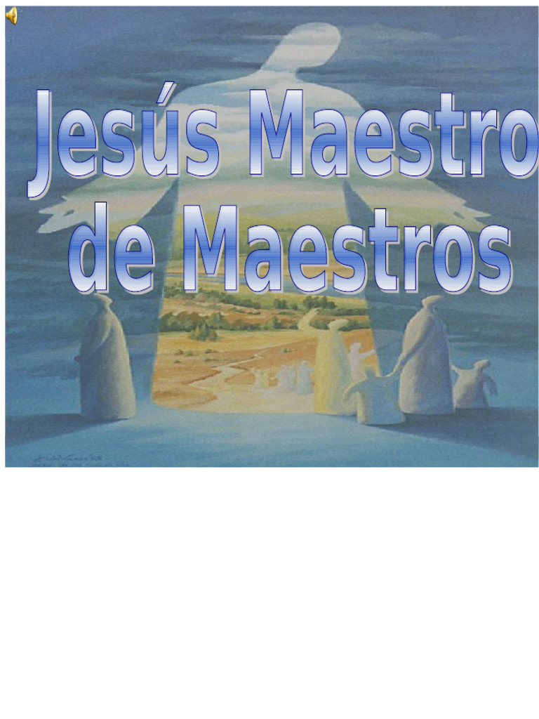 Jesus Master of Masters | PDF