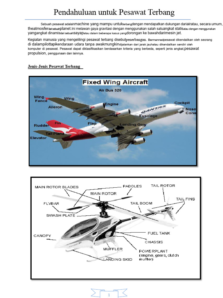Pengantar Pesawat Terbang | PDF