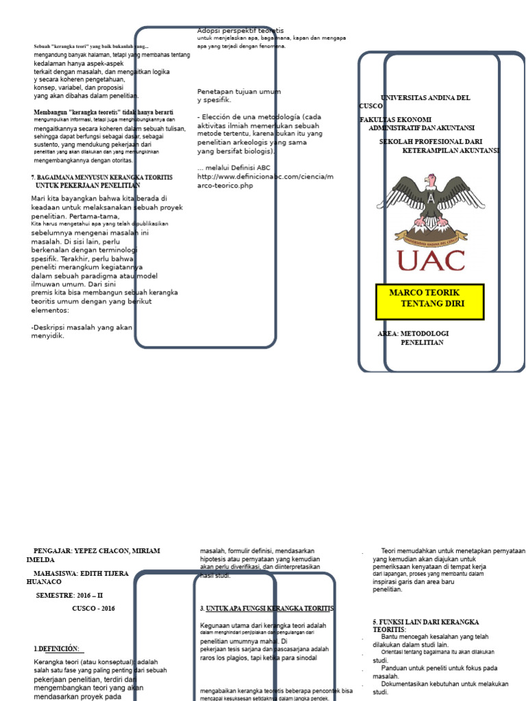 Cara Menyusun Kerangka Teoritis Penelitian | PDF