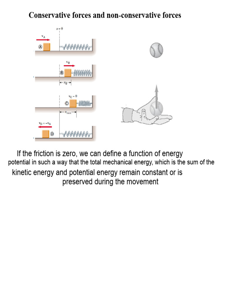 PHYSICS - Conservative and Non-Conservative Forces | PDF | Force | Momentum
