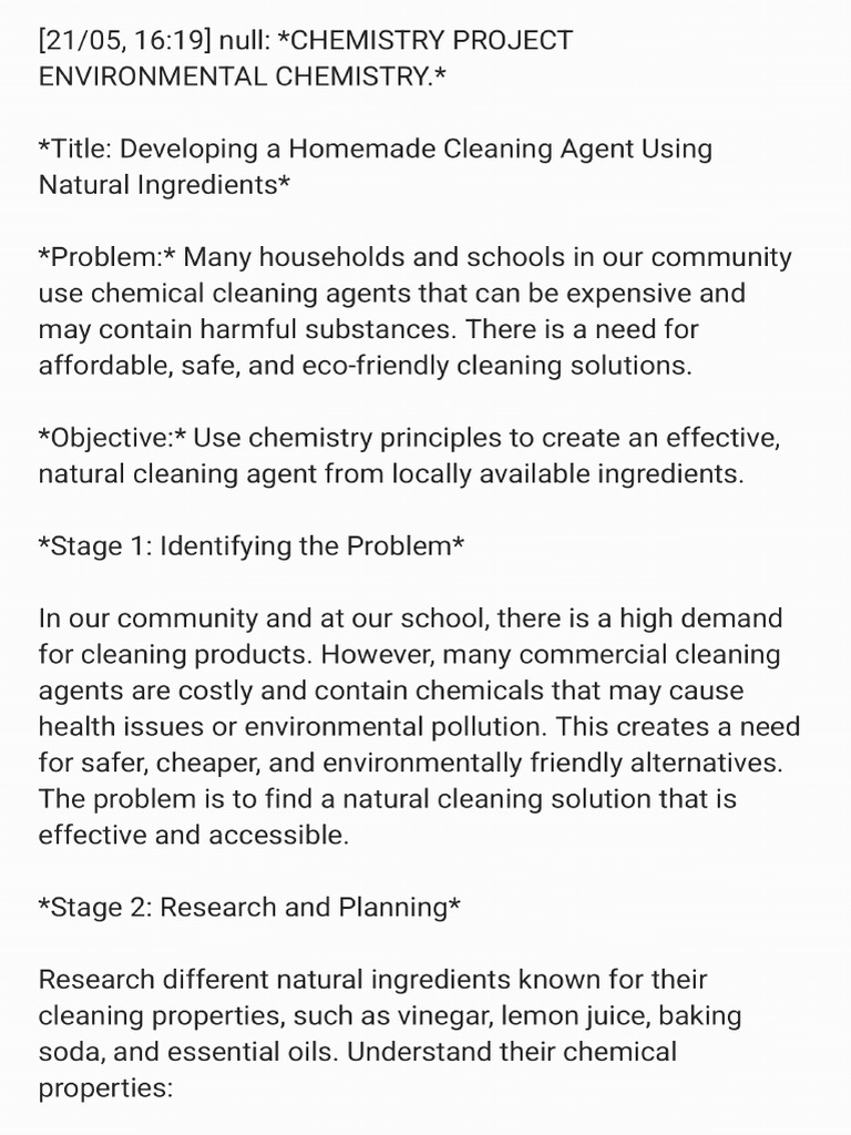 Chemistry HBC | PDF