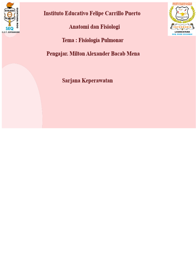 Fisiologi Paru | PDF
