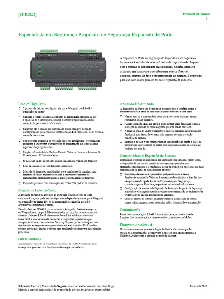 SP RDM2 | PDF | Fonte de energia | Segurança de computadores