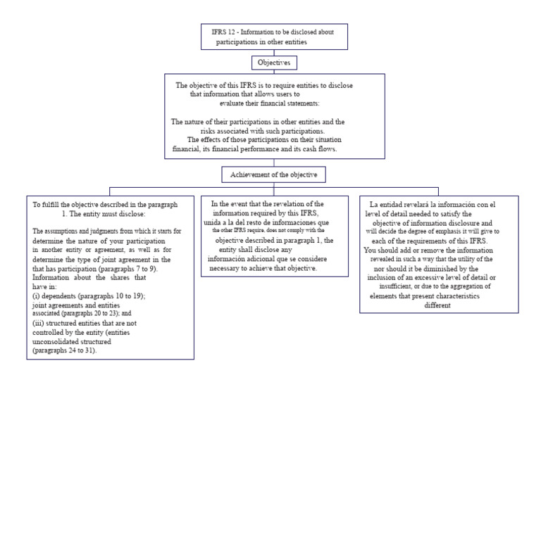 IFRS 12 Map | PDF