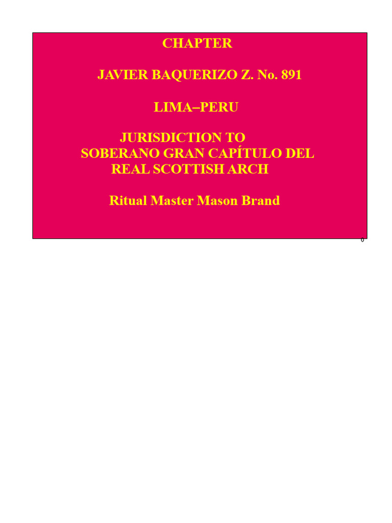Master Mason Marca | PDF | Freemasonry