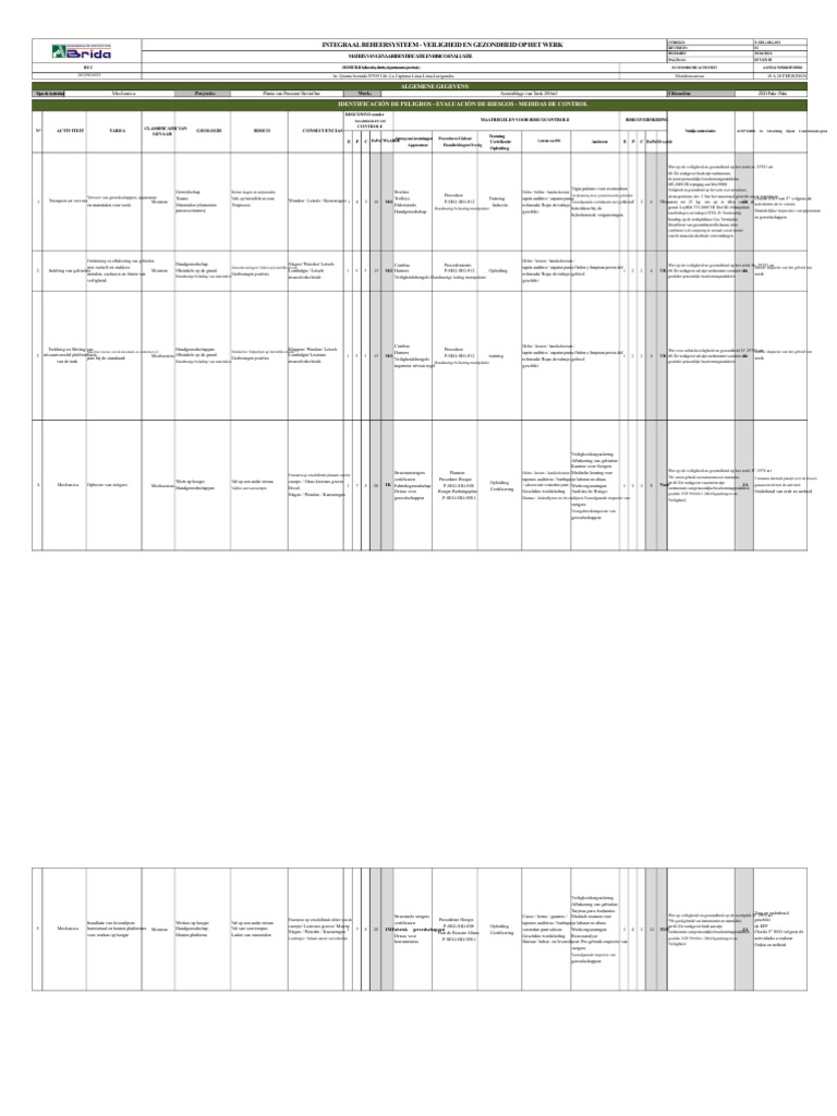 IPERC Matrix Constructie Van Tank 200m3 | PDF