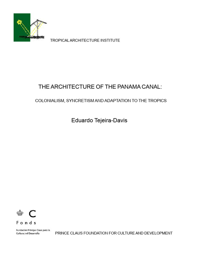 Panama Canal Architecture: Colonial Influence | PDF | Panama | Panama ...