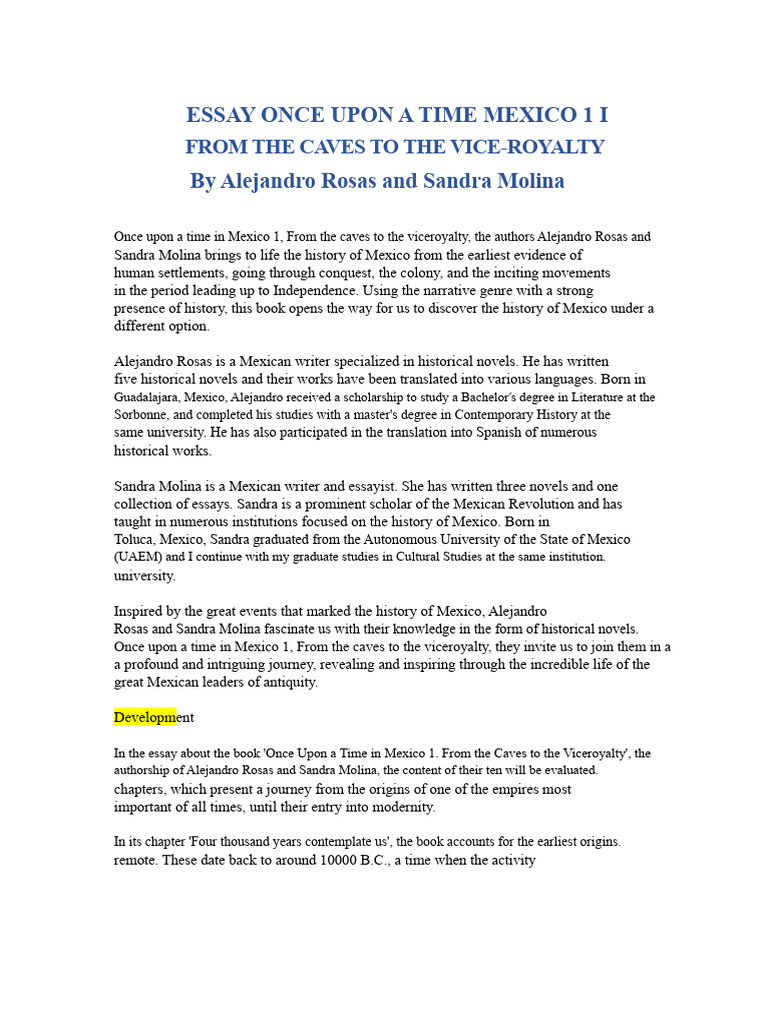 History of Mexico: From Caves to Viceroyalty | PDF | Mexico | New Spain