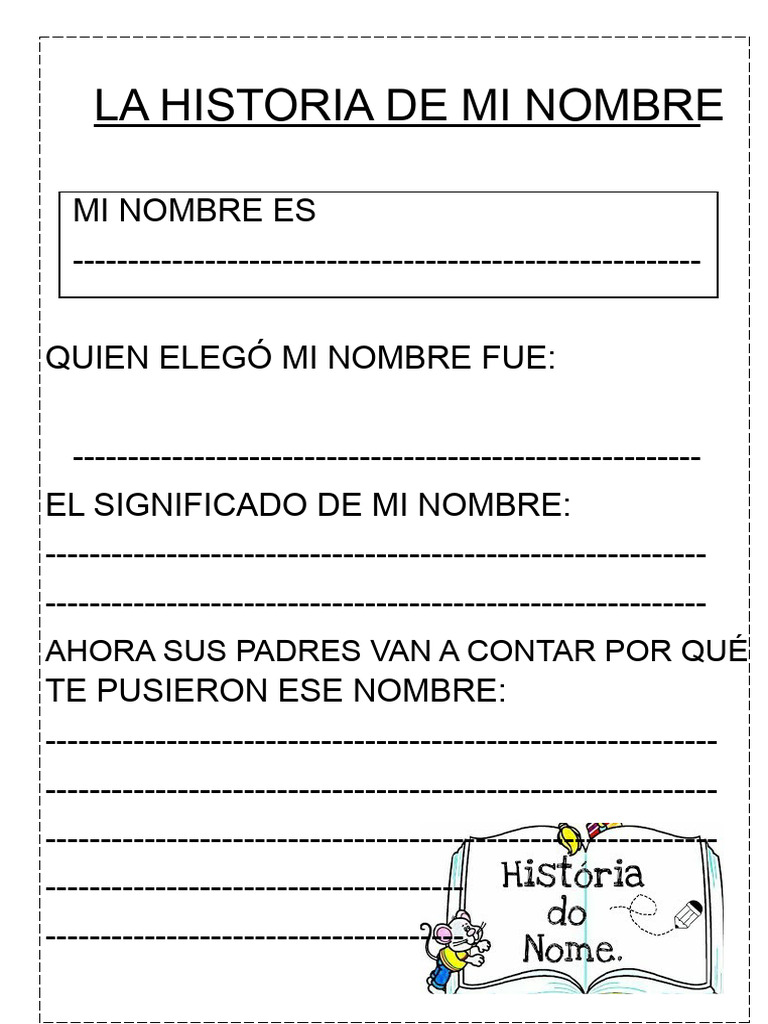 La Historia de Mi Nombre | PDF