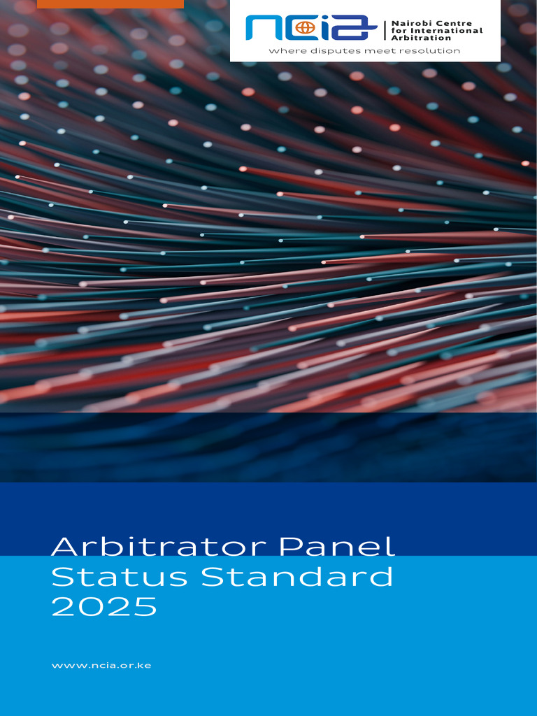 NCIA Arbitrator Panel Status Standard 2025 2 | PDF | Arbitral Tribunal | Arbitration