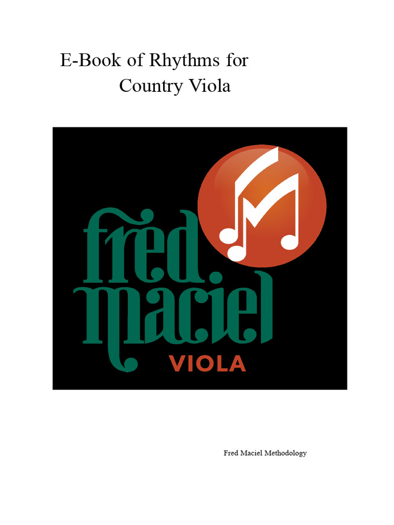 E-Book of Rhythms For Caipira Guitar PDF | PDF