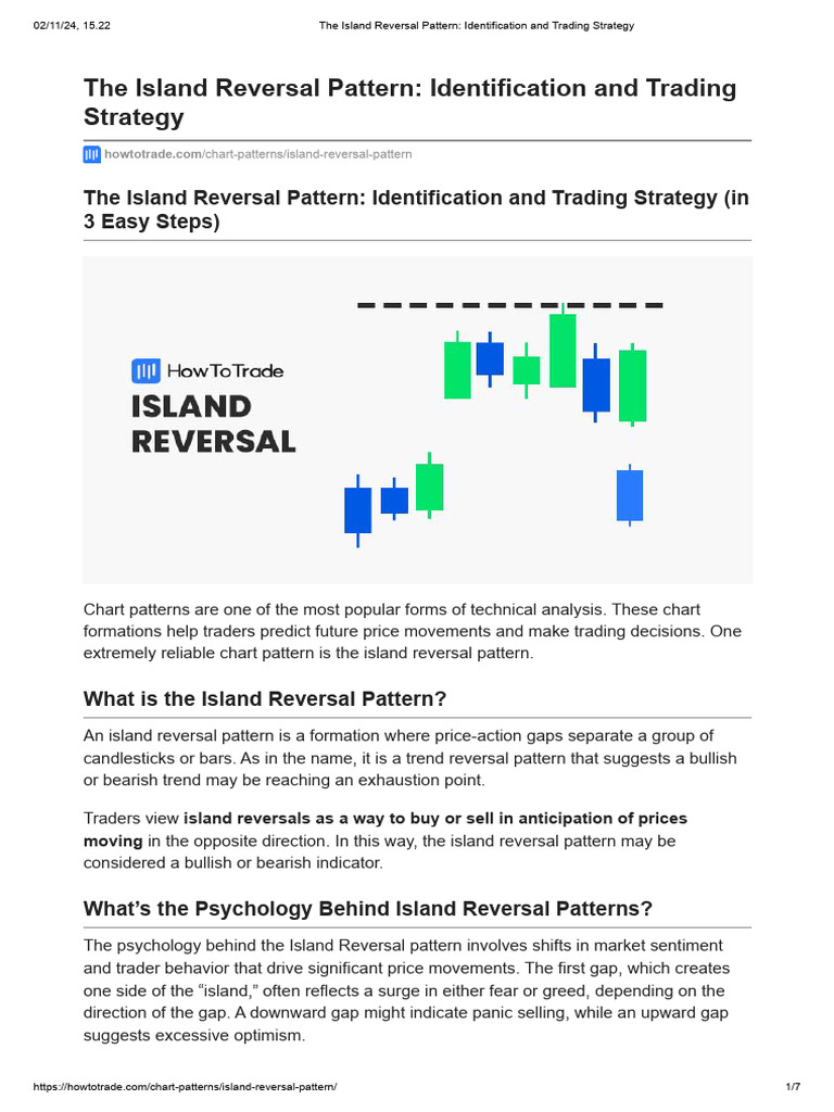 The Island Reversal Pattern_ Identification and Trading Strategy | PDF ...