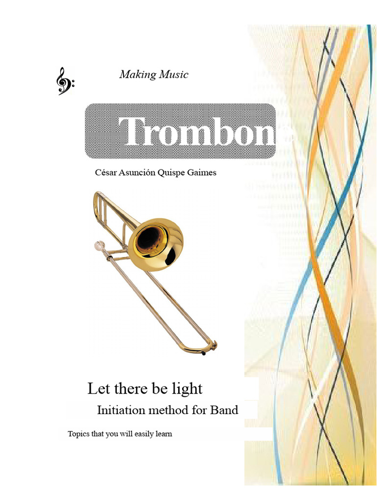 Trombone Initiation Method | PDF | Breathing | Musicology