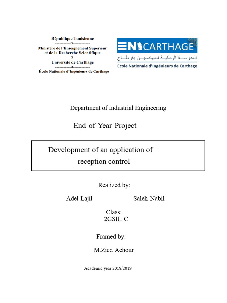 PFA: Design and Development of A Mobile Web Application For Reception ...
