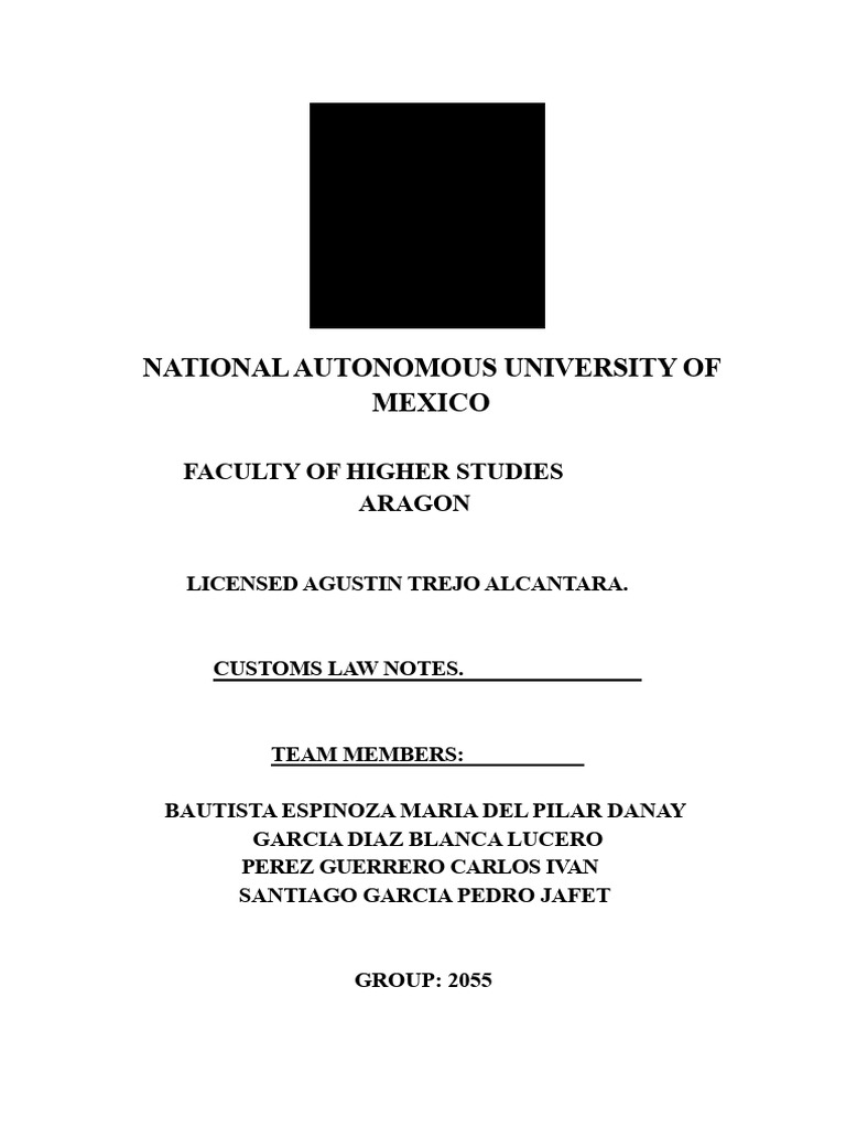 Customs Law Overview and Definitions | PDF | General Agreement On ...