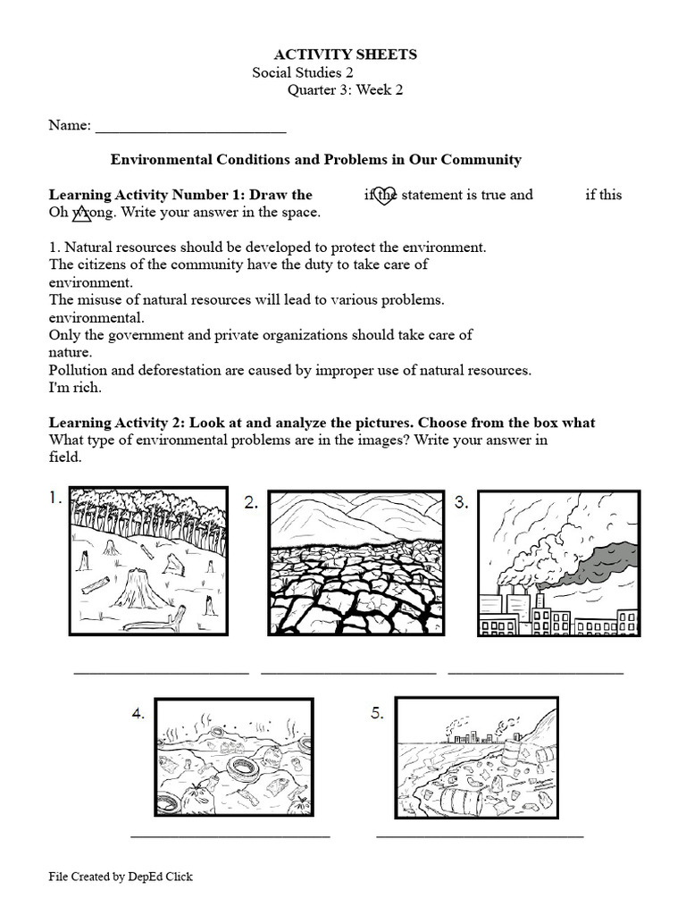 AP 2 Activity Sheet Q3 W2 | PDF