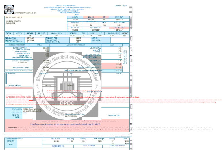 DPDC_ebill_23075807 | PDF | Bancario | Servicios financieros