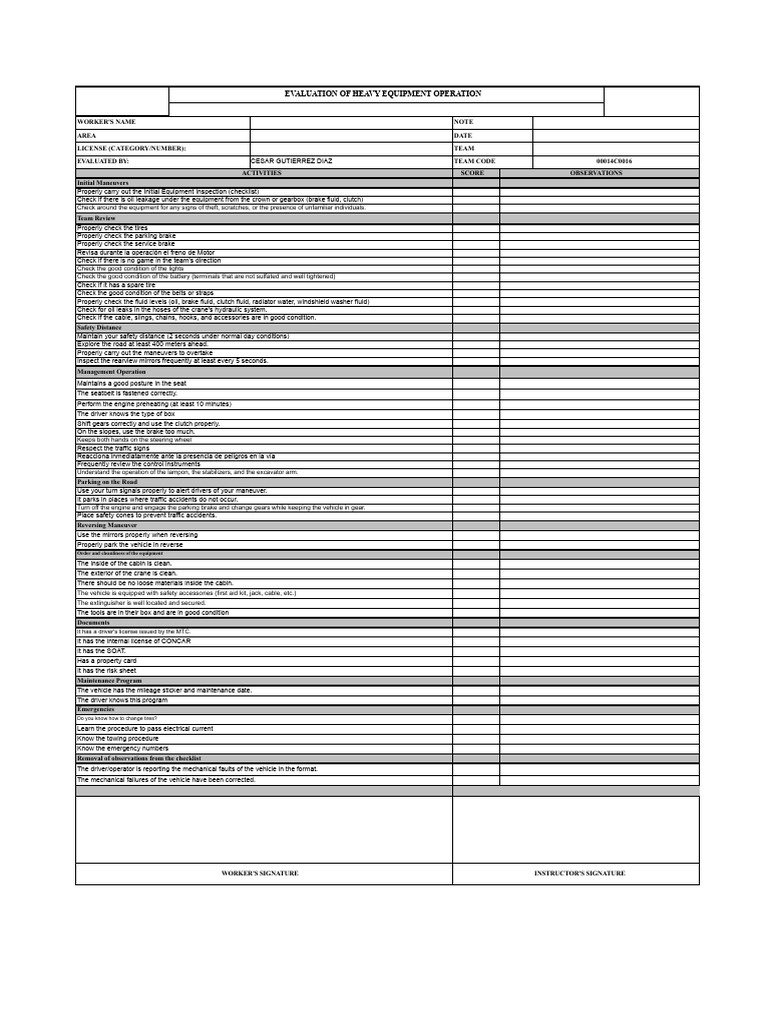 Crane Practical Exams | PDF | Vehicles | Truck