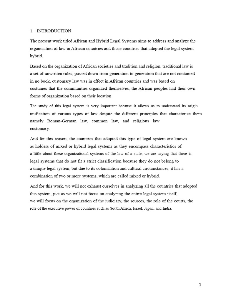 Hybrid Systems | PDF | Common Law | Knesset