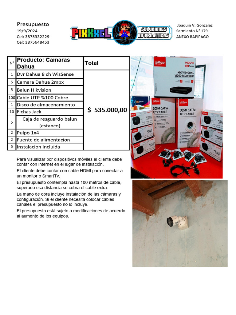 DVR 8 CH 5 Cam | PDF