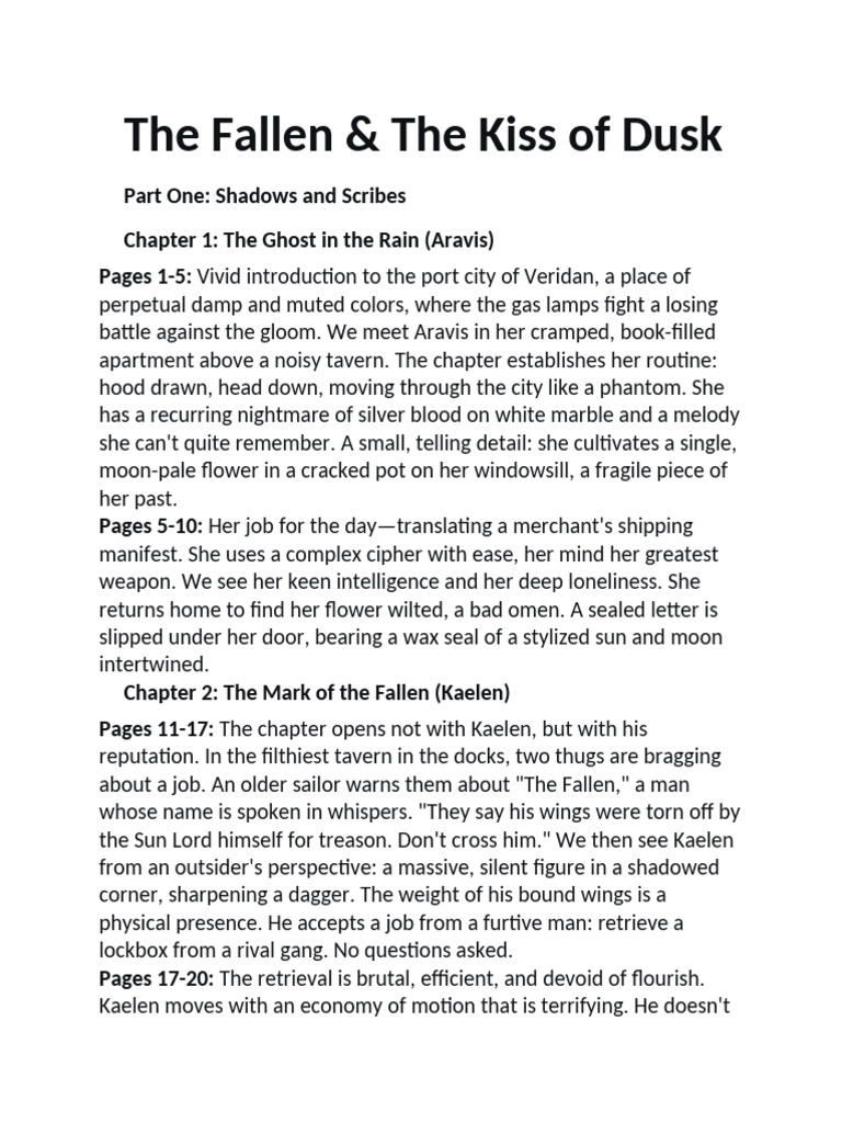 The Fallen & The Kiss of Dusk | PDF