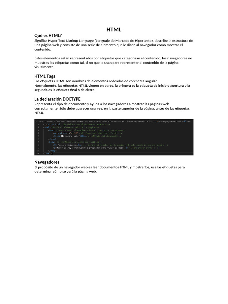 Introduccion Al Desarrollo Web | PDF | HTML | Script Java
