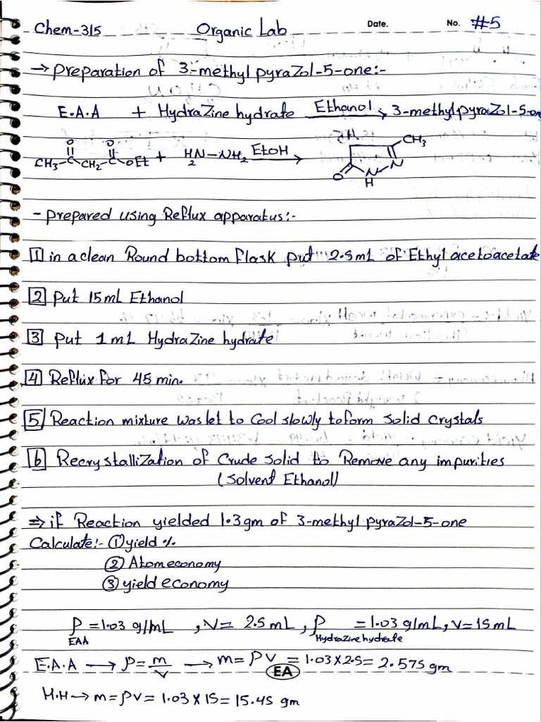Organic Lab 5 | PDF