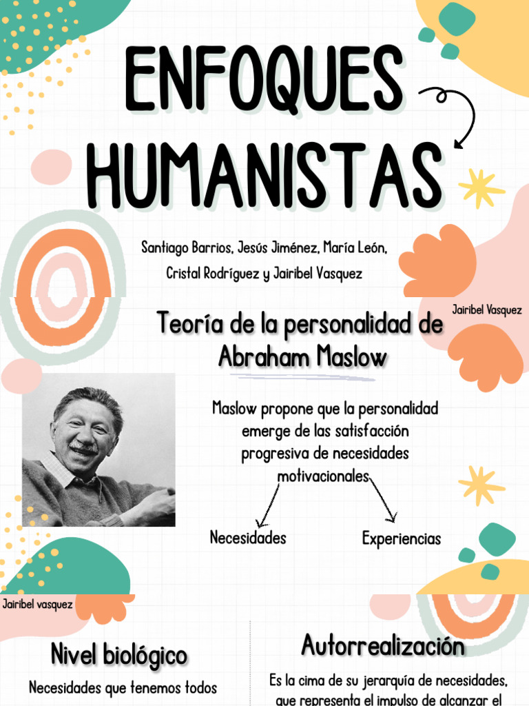 Enfoques Humanistas | PDF | Terapia Gestalt | Sicología