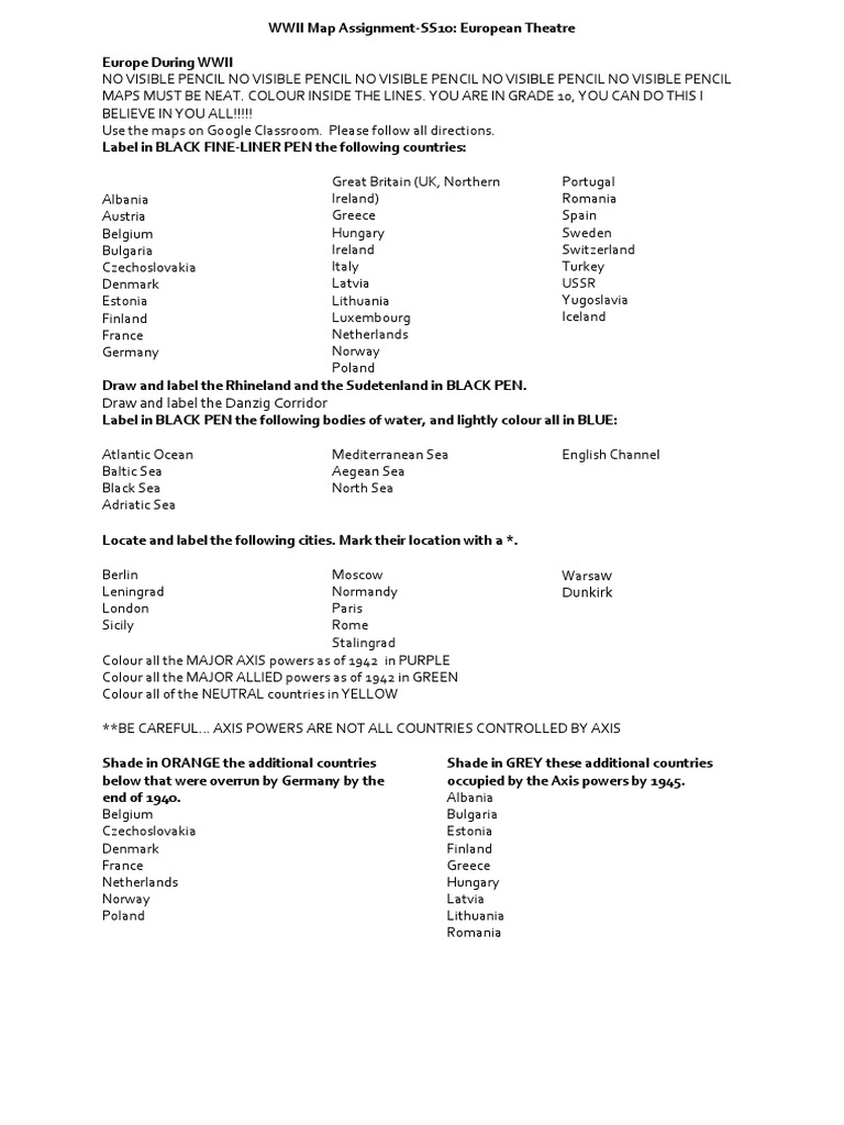 Mapping WW2 | PDF | World War II | Axis Powers