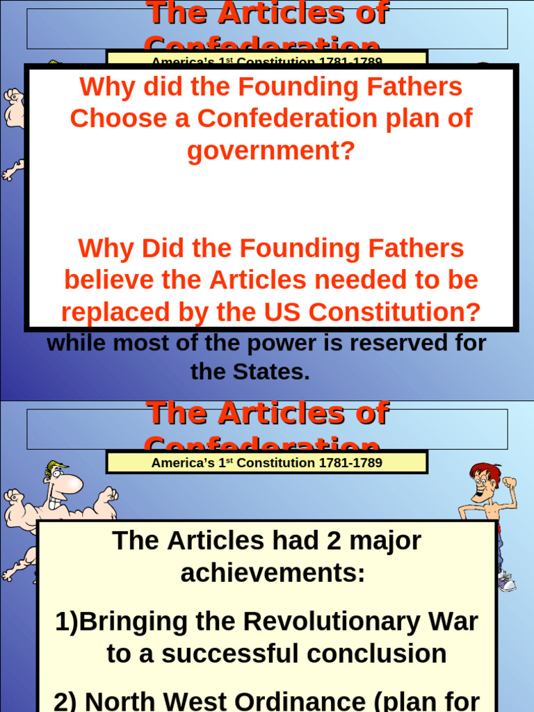 0b The Articles of Confederation | PDF | Founding Fathers Of The United ...