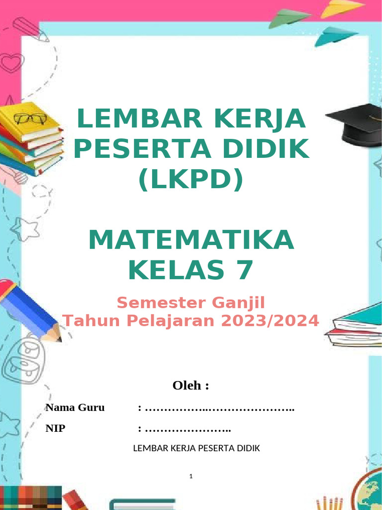 Sampul Matematika 7 | PDF