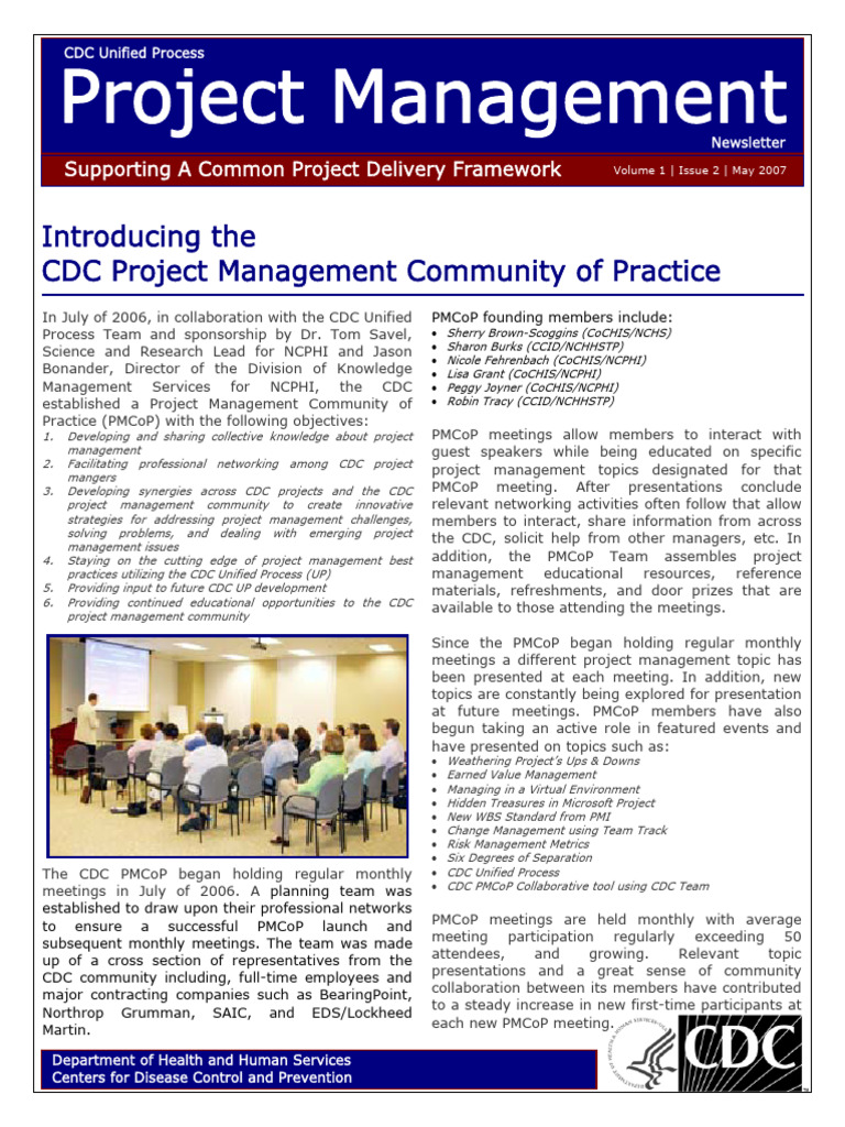 CDC Project Management Community Overview | PDF | Project Management ...