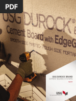 USG Fiberock Aqua-Tough Panel Overview | PDF | Drywall | Plaster