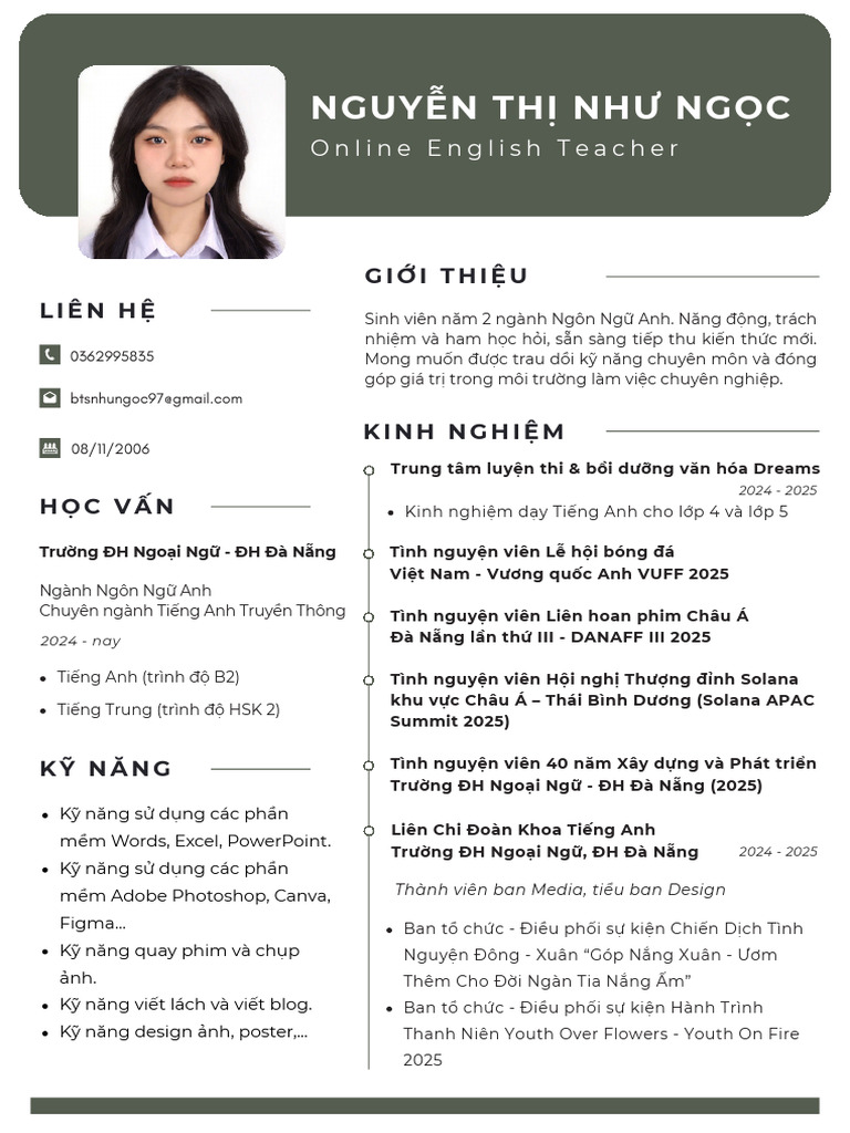 Red Simple Professional Modern CV Resume | PDF