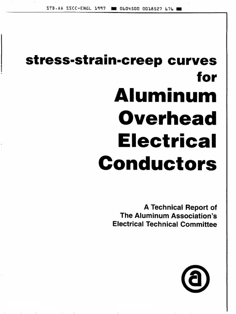 Stress-Strain Analysis of Aluminum Conductors | PDF | Physical Sciences ...