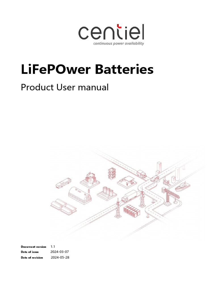 LiFePOwer Battery User Manual 1.1 | PDF | Power Supply | Lithium Ion ...