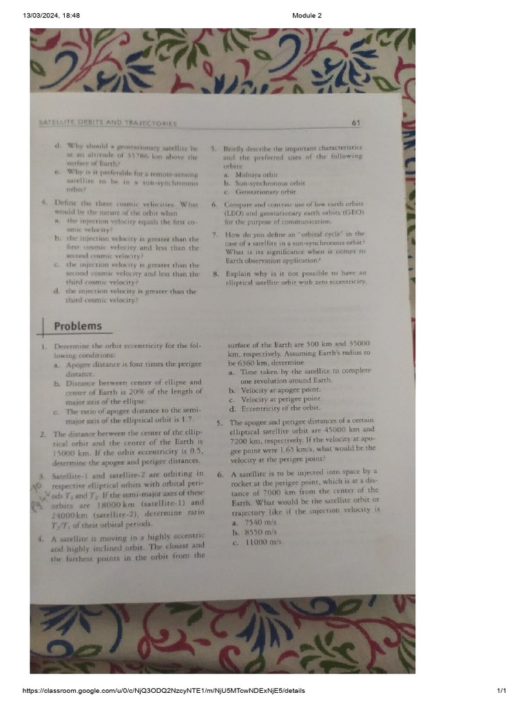 Module 2 Numericals | PDF