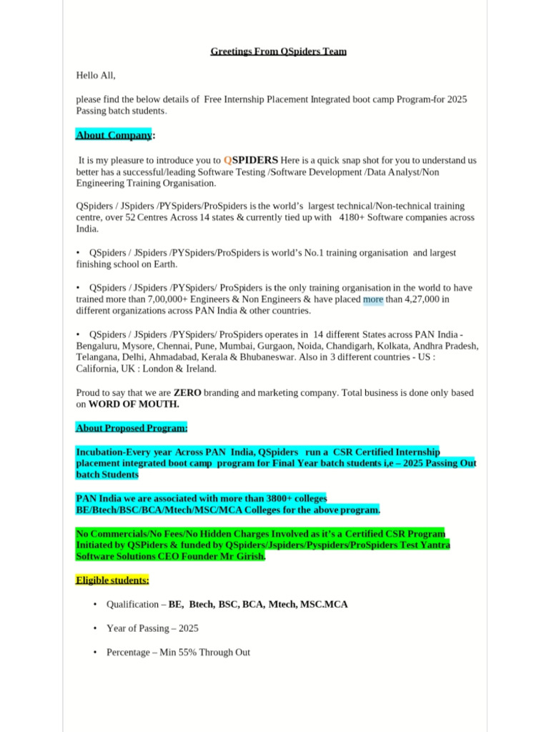 Q Spiders | PDF