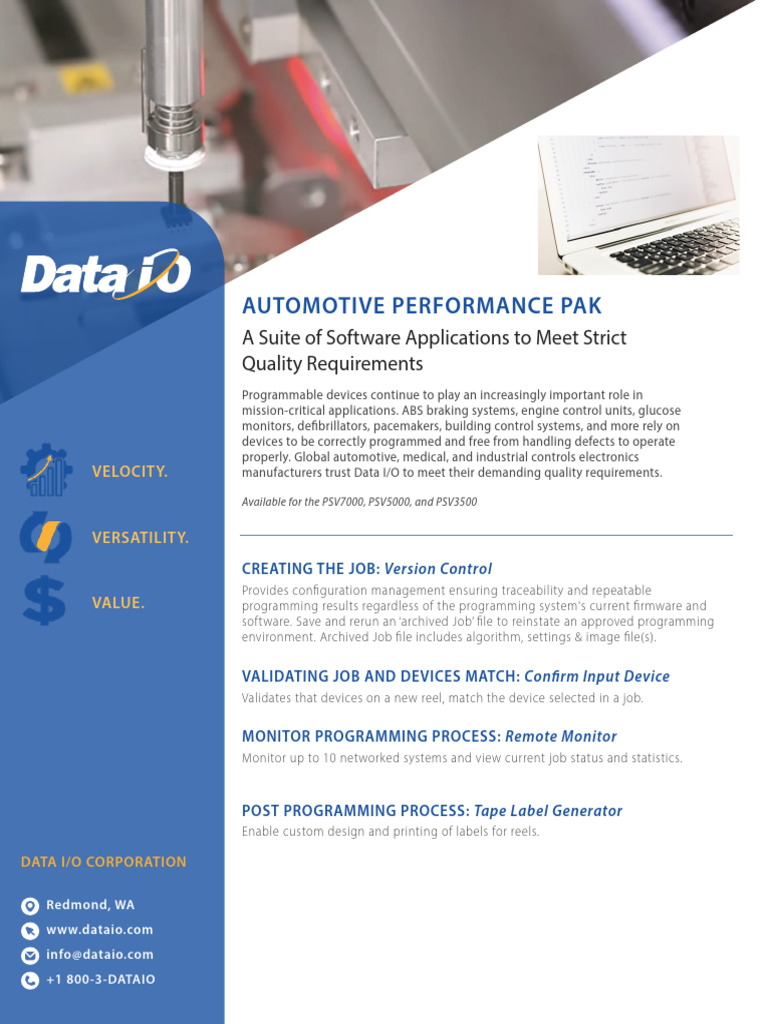 Automotive Performance PAK Datasheet-Web | PDF | Software | Software ...