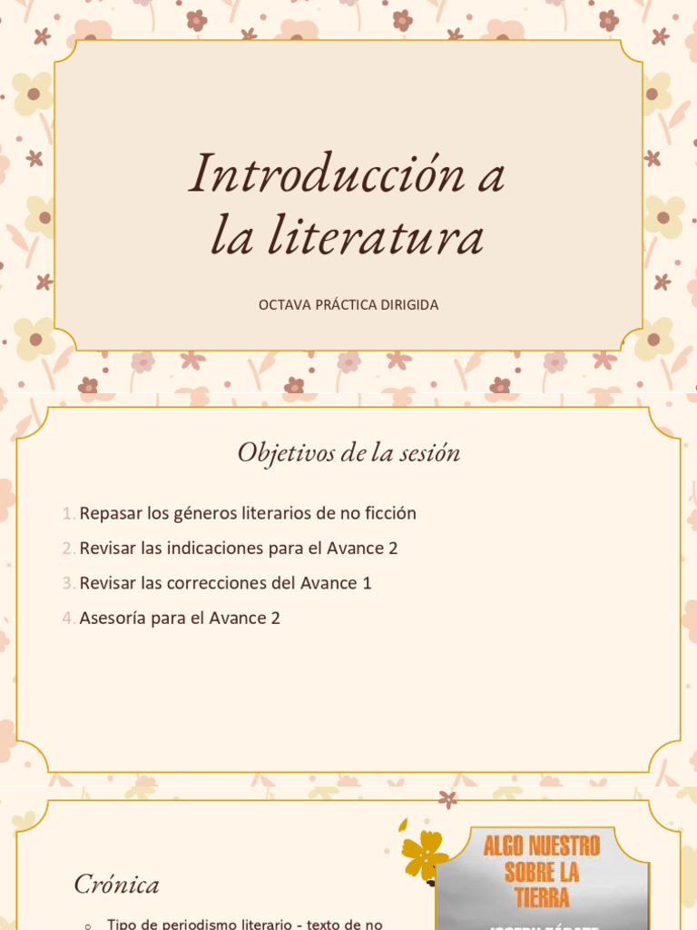 Géneros de No Ficción en Literatura | PDF