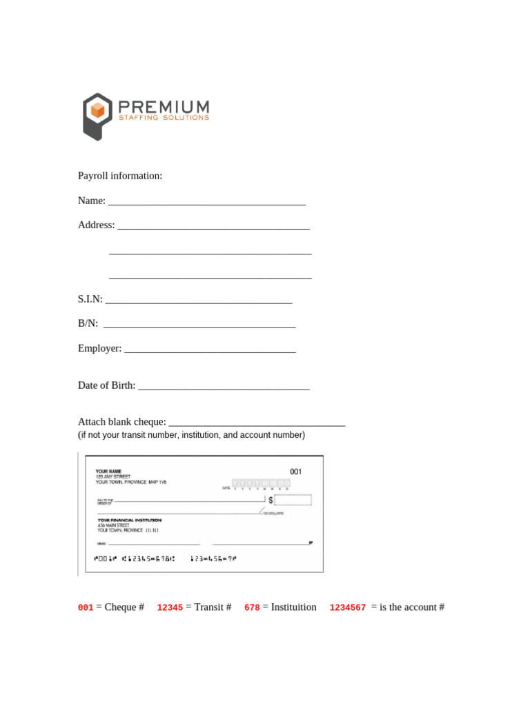 Contractor Payroll Information | PDF