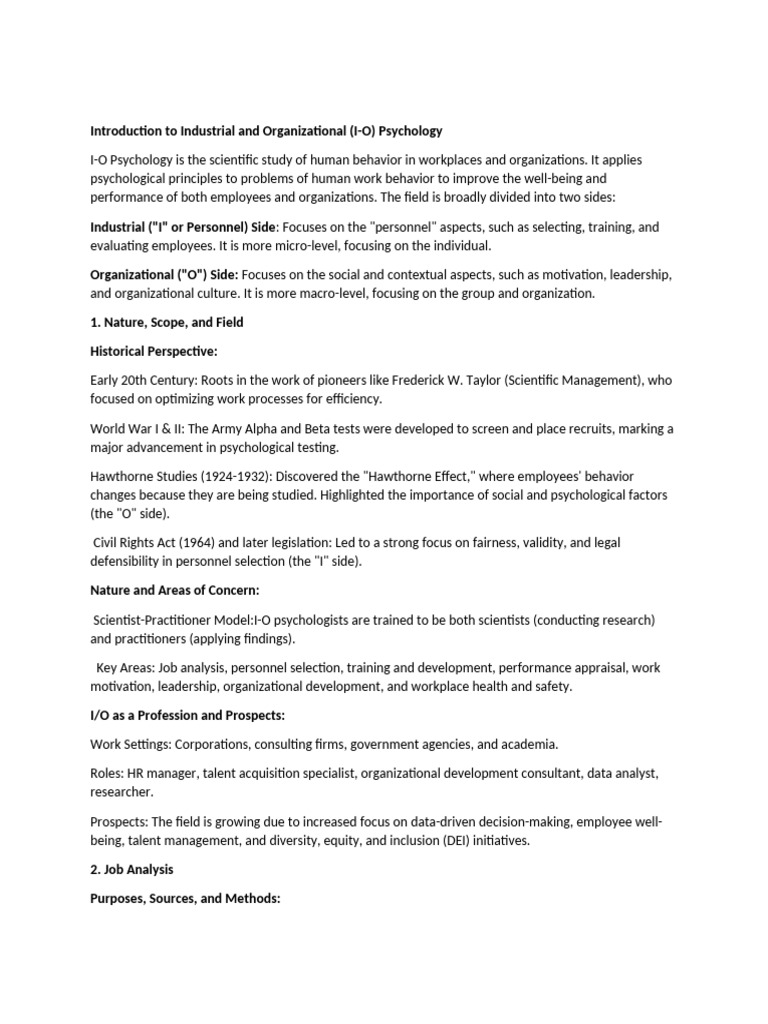 Detailed Course Outline | PDF | Leadership | Psychological Concepts