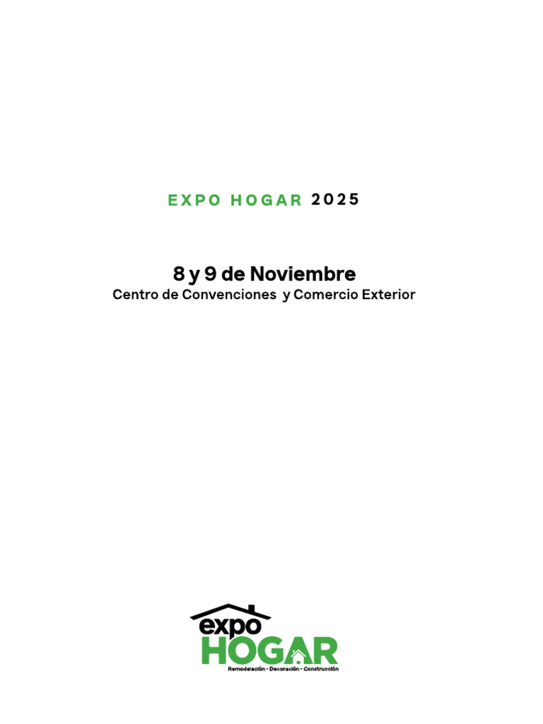 Fechas y Horarios Evento Noviembre 2025 | PDF