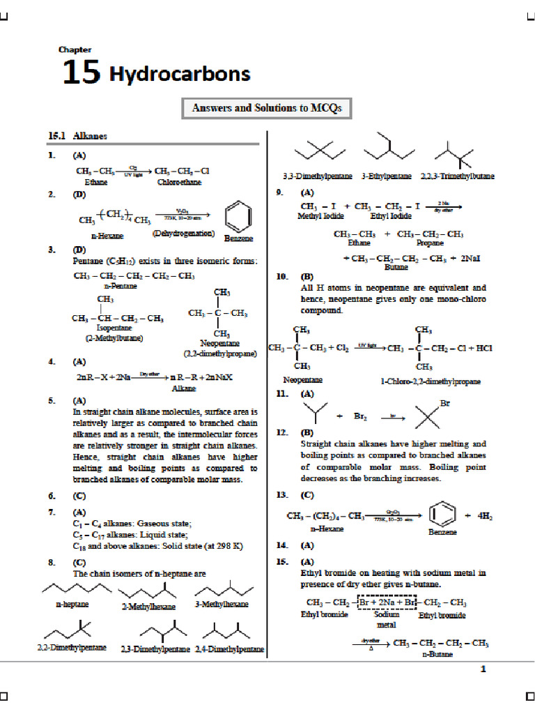 MHT-CET PSP - Chemistry - Solutions For Questions From 1999 To 2021 of ...